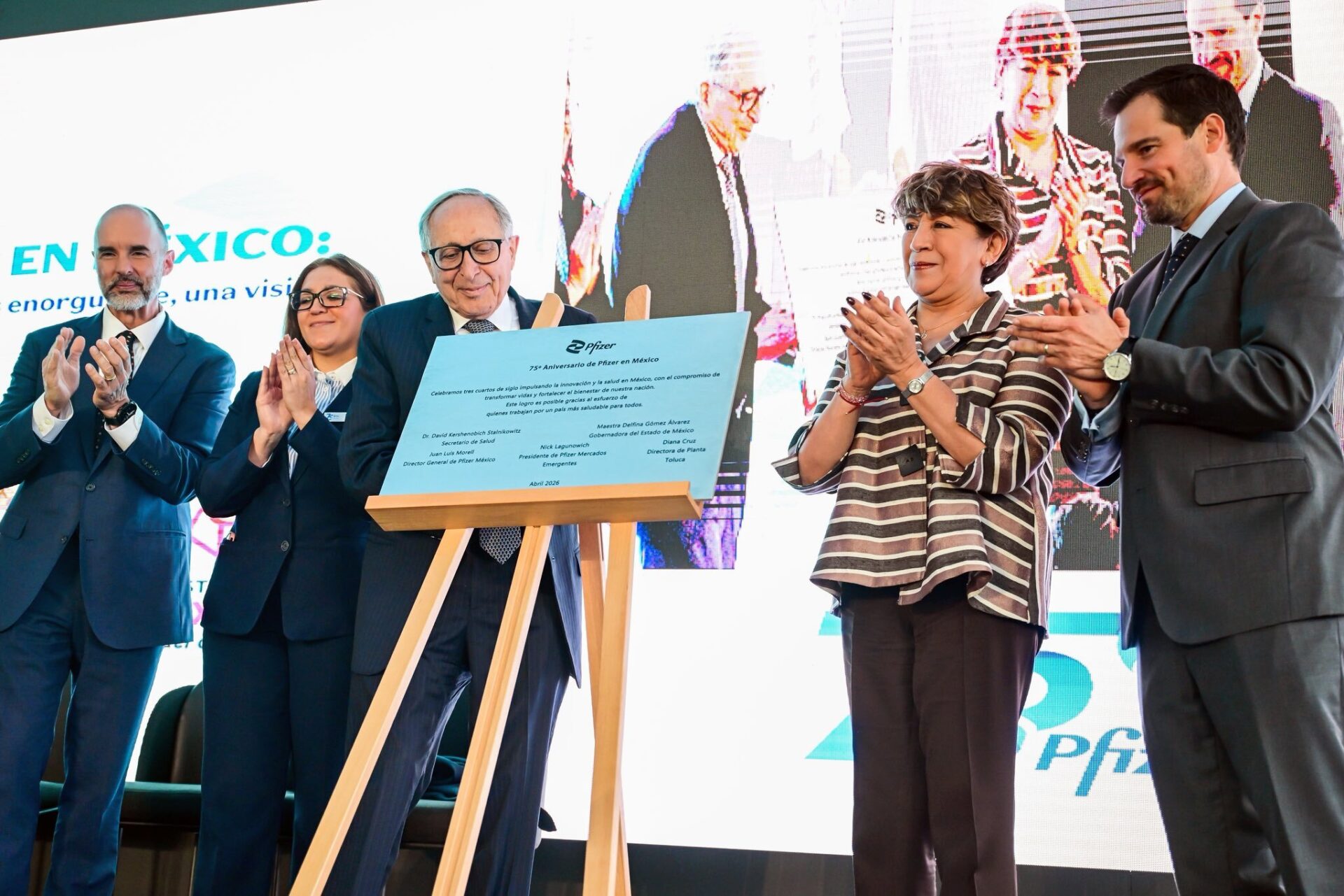 Pfizer celebra 75 años de innovación en México